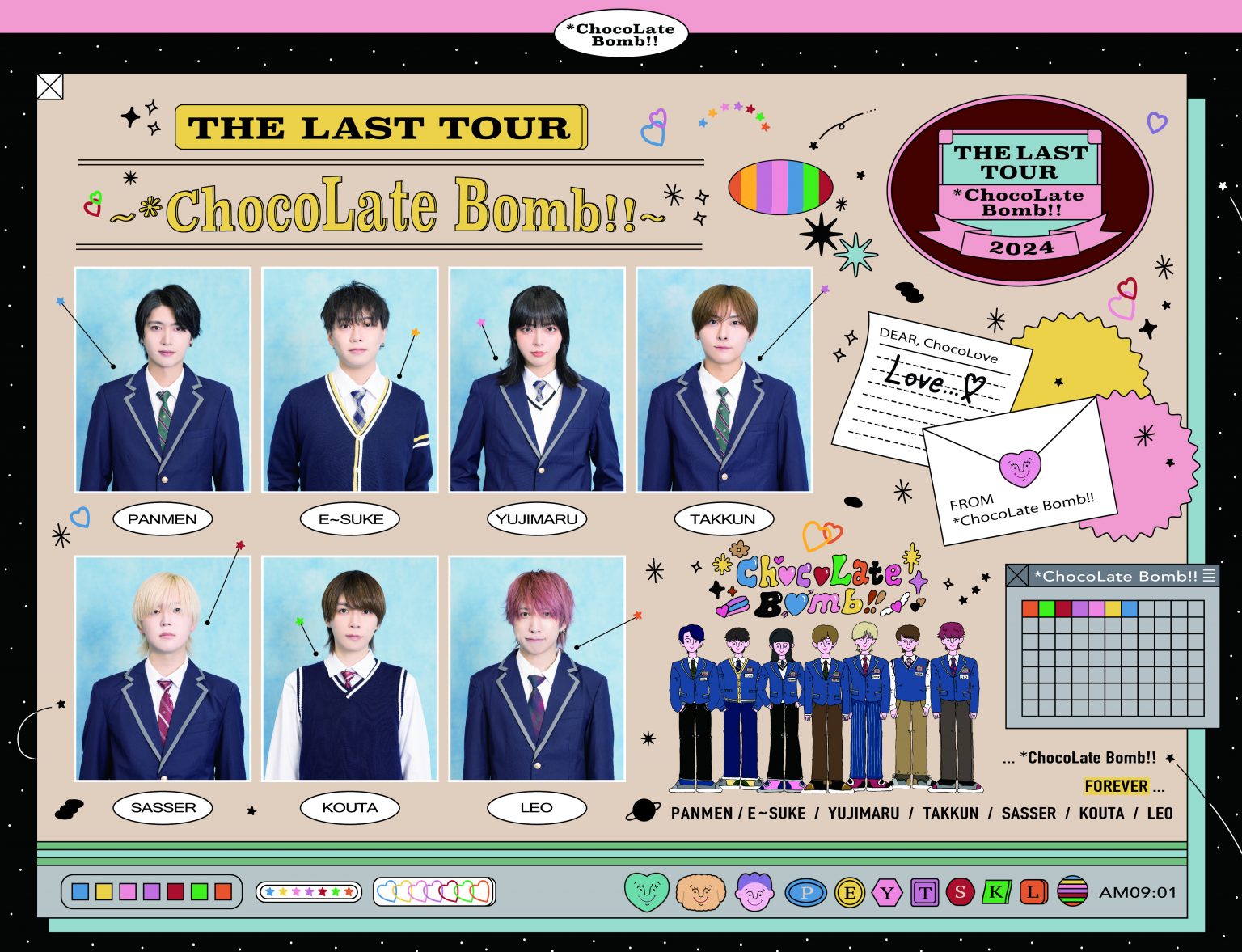 〈公演詳細〉THE LAST TOUR 〜*ChocoLate Bomb!!〜 | *ChocoLate Bomb!! 公式サイト
